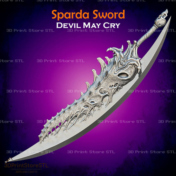 Sparda Demon Sword Cosplay Devil May Cry 3D Print Model STL File ...