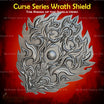 Curse Series Shield Cosplay The Rising of the Shield Hero 3D Print ...