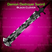 Demon Destroyer Sword Cosplay Black Clover 3D Print Model STL File ...