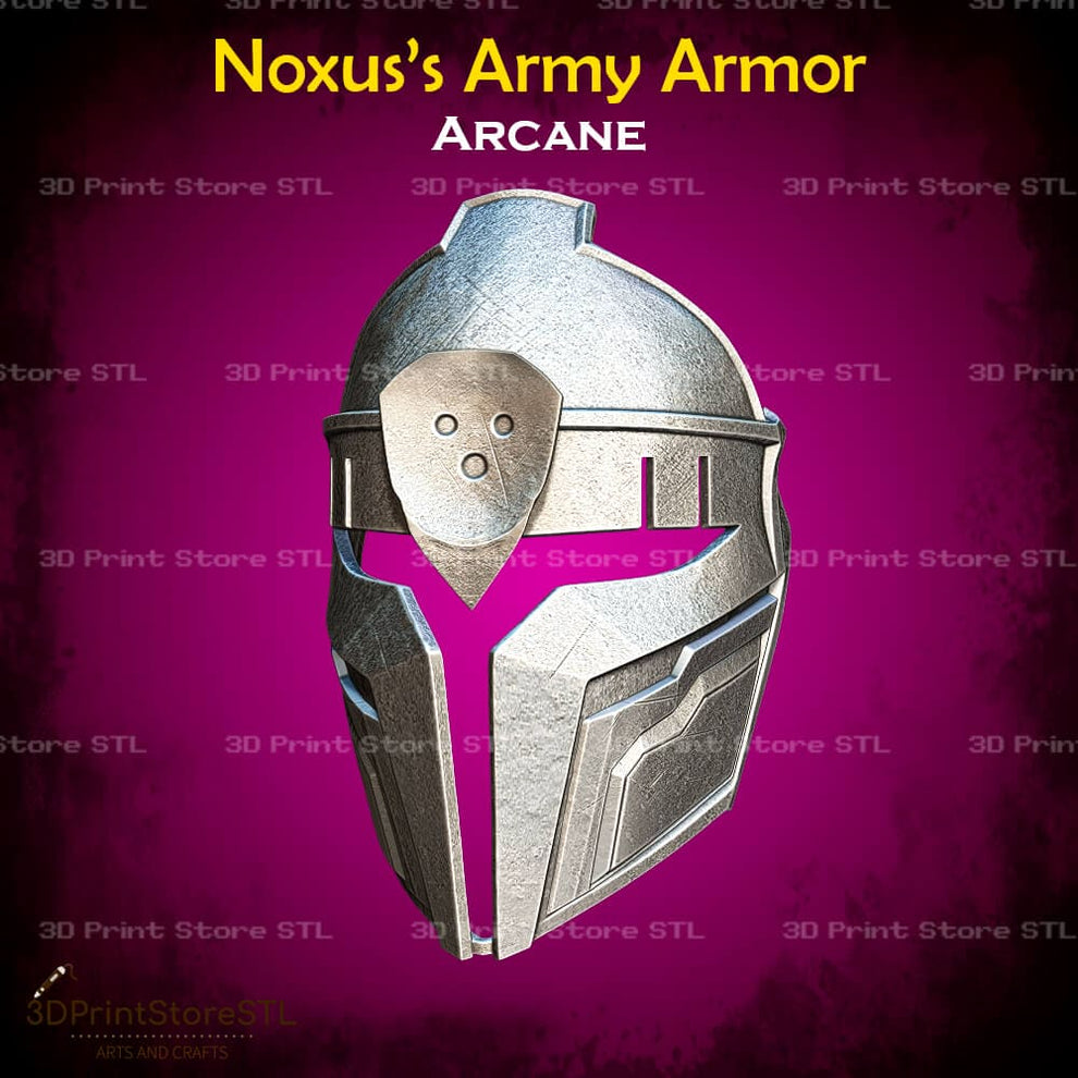 Noxus Army Armor Cosplay Arcane 3D Print Model STL File – 3DPrintStoreSTL