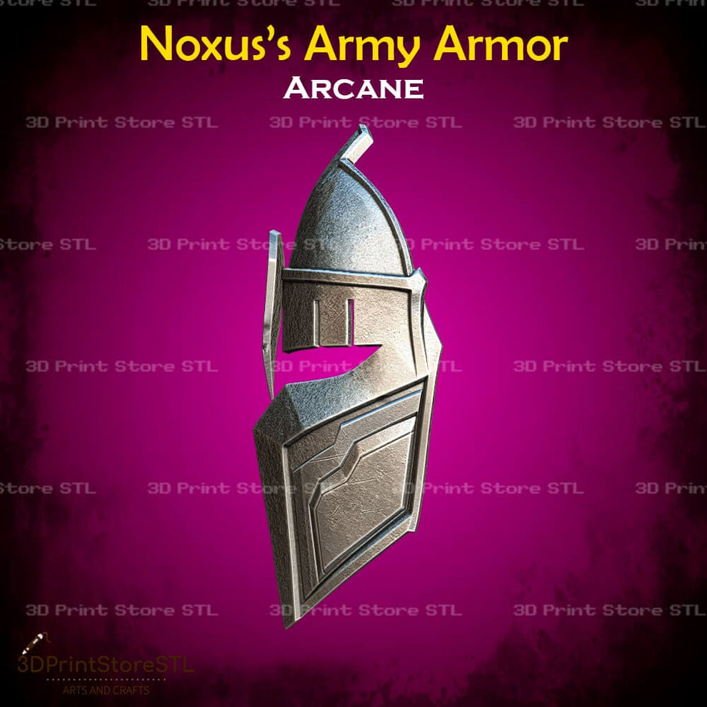 Noxus Army Armor Cosplay Arcane 3D Print Model STL File – 3DPrintStoreSTL