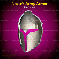 Noxus Army Armor Cosplay Arcane 3D Print Model STL File – 3DPrintStoreSTL