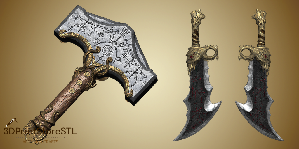 3D Print Model STL File for 3D Printing - Cosplay, Halloween, Toy ...